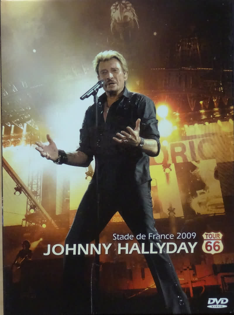 Album Stade de france 2009 tour 66 de Johnny Hallyday sur CDandLP