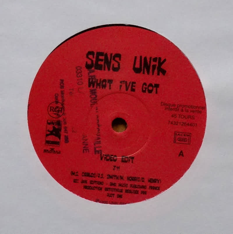 SENS UNIK : cd, vinyl, maxi, 33T, 45T en vente sur groovecollector.com